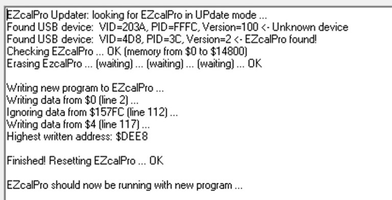 EZcal Pro update – EZcal TOOLS